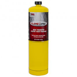 Flame Pro fuel gas, disposable cylinder