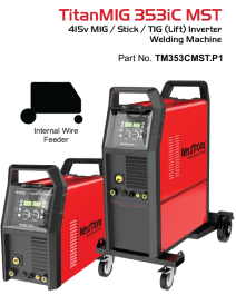 Titan 353CiMST 350Amp Mig / Stick / Dc Tig Welder COMPACT