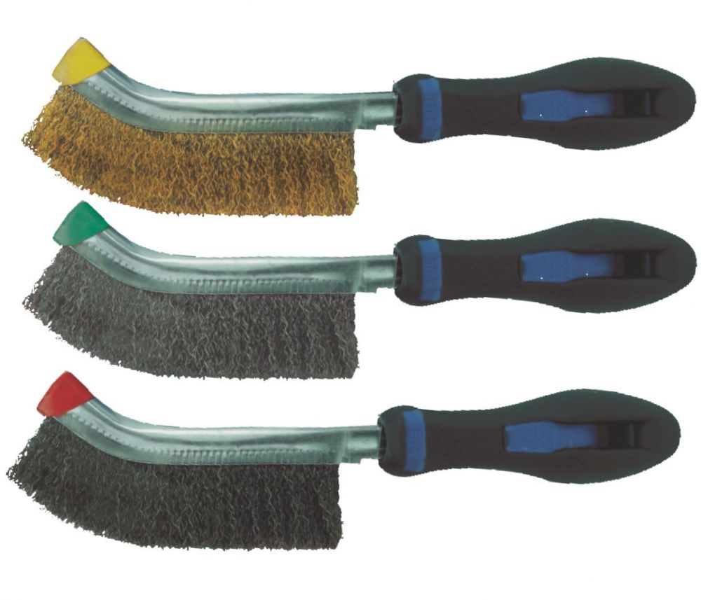 Migomag - Curved Hand Scratch Brushes HBG - Economy Range - Plastic ...